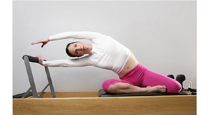 Keep your mind on Pilates. Keep your body toned and try..... Lunge ...