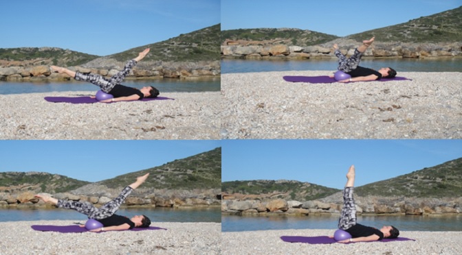 Keep your mind on Pilates. Keep your body toned and try…..Helicopter ...