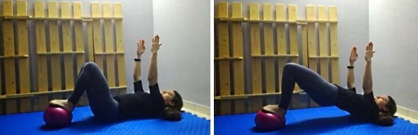 Keep your mind on Pilates. Keep your body toned…and try shoulder bridge ...